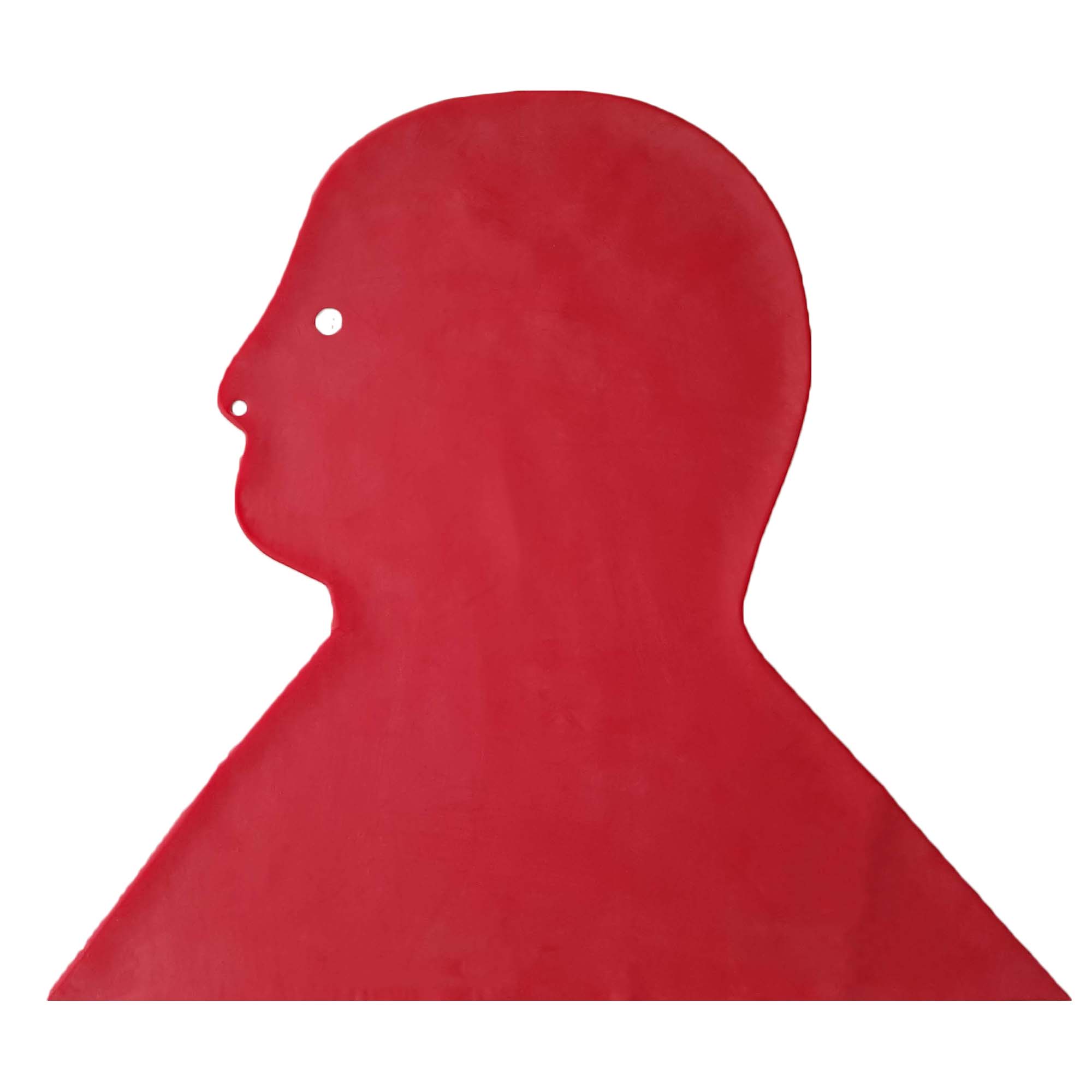Red Latex Rubber Hangman's Hood Mask HOT (one size)